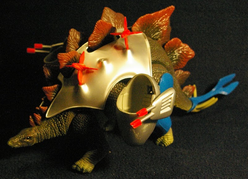 Action Figure Adventures: Dino-Riders Stegosaurus