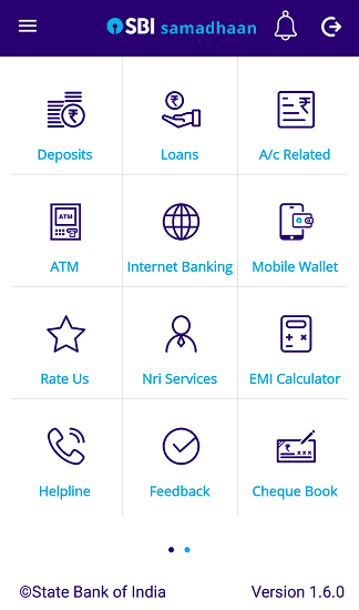 SBI Samadhaan App : Features and Facilities