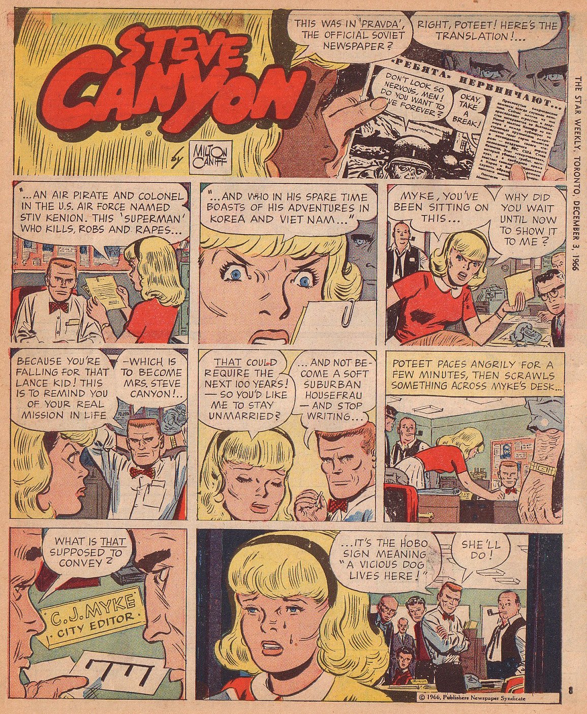 Yesterday’s Papers: Comic Strips, Cold War and Vietnam