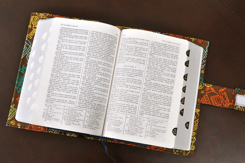 easy lds scripture cover pattern {review} | Little Birdie Secrets