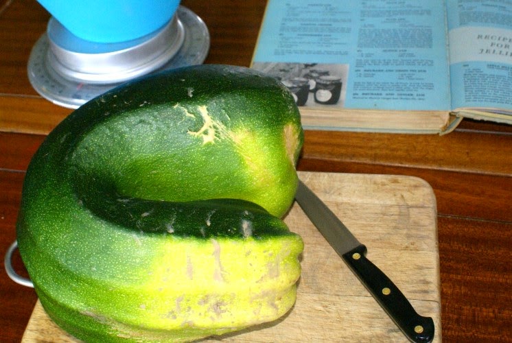 A Green and Rosie Life: Marrow and Ginger Jam