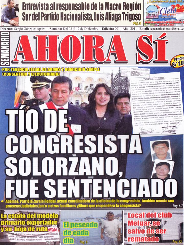 Semanario "AHORA SÍ": SEMANARIO AHORA SI