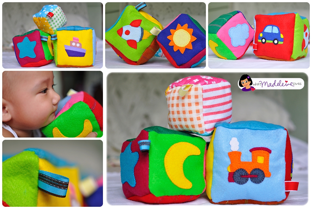 what madeleine loves: Felt Project: Softie Blocks