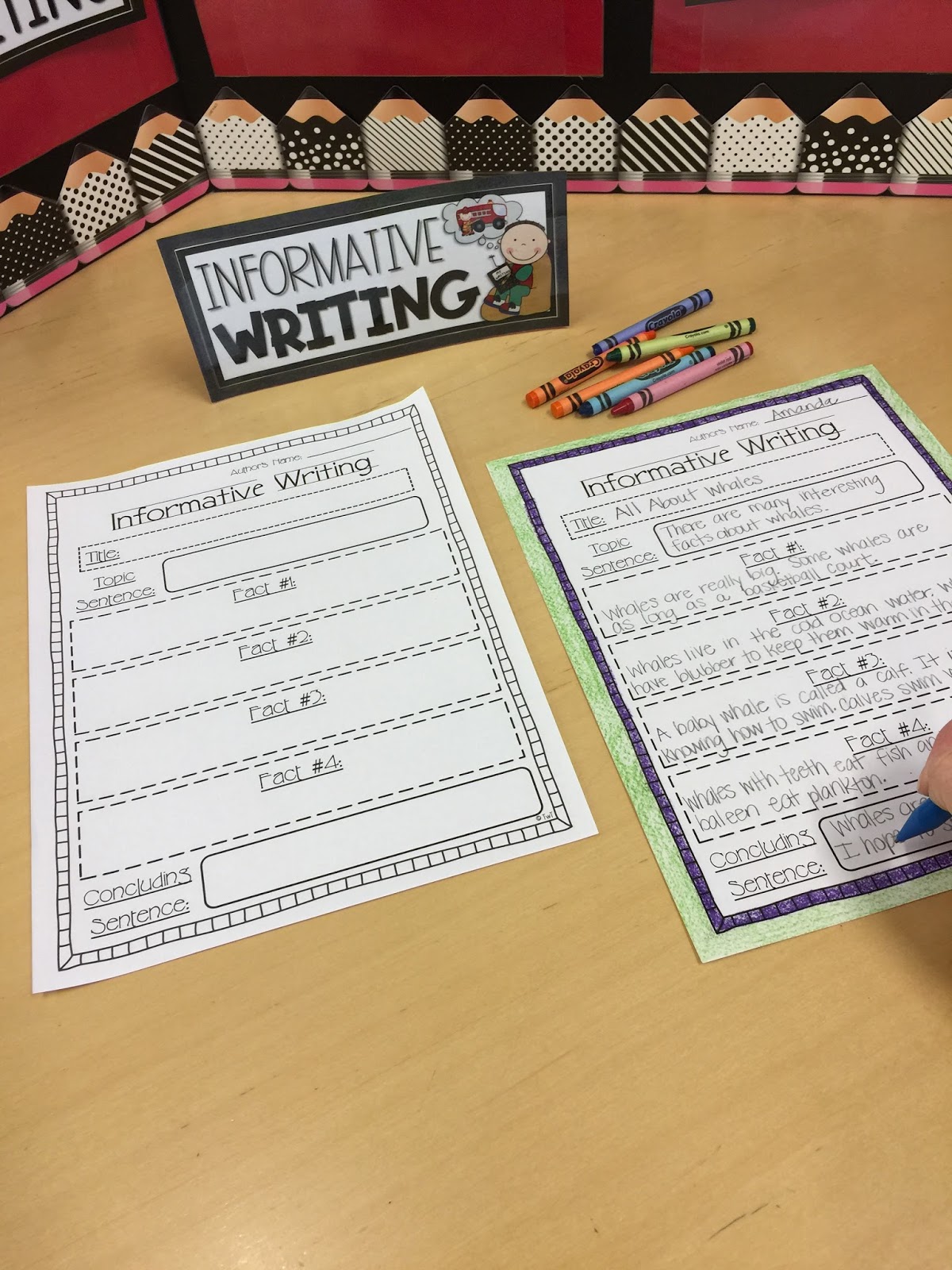 Teaching With Terhune: Writing Center Board with Tons of Activities for ...