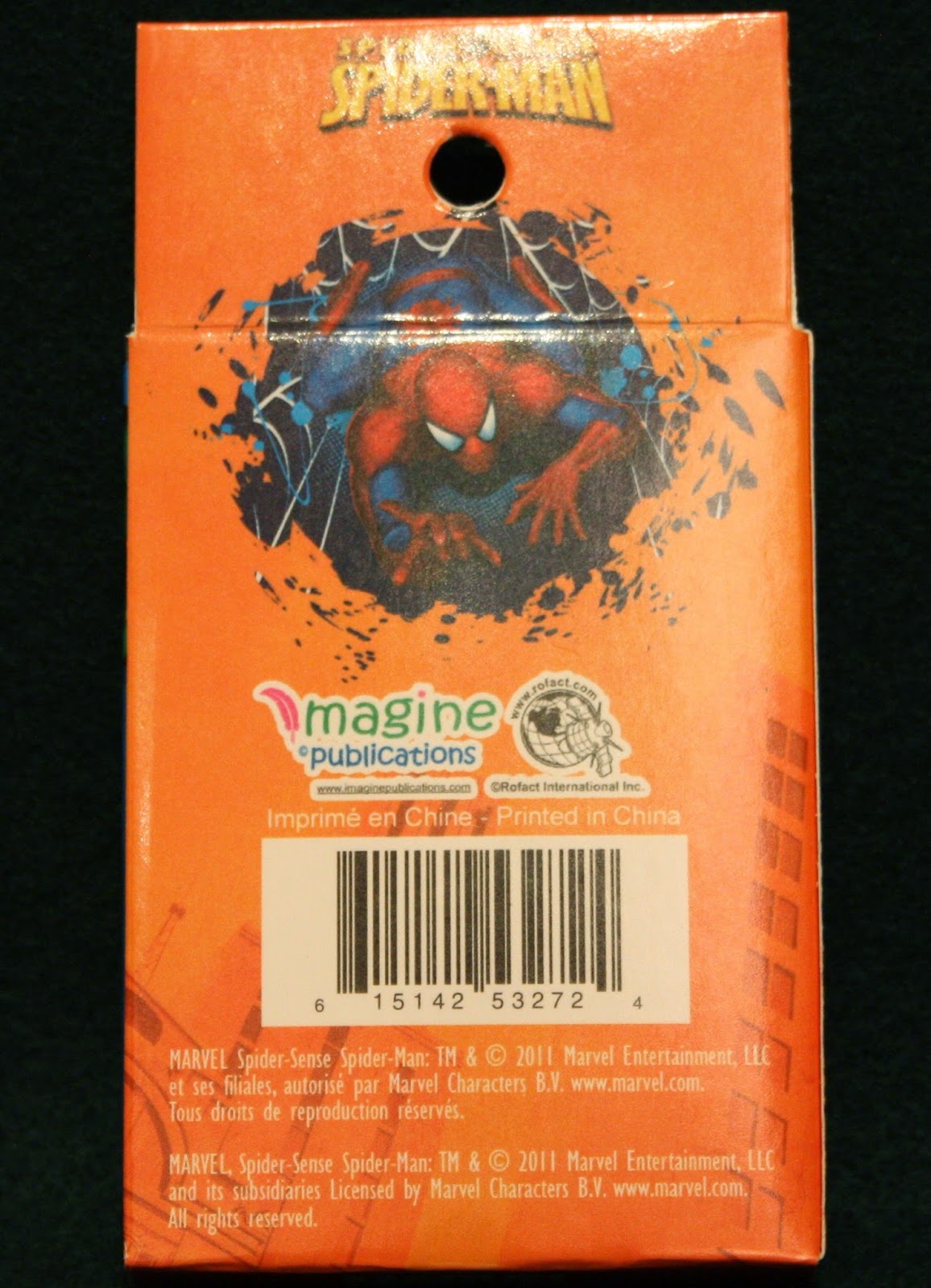 Cartas de Superheroes: SPIDER SENSE SPIDER-MAN CARTES Á JOUER