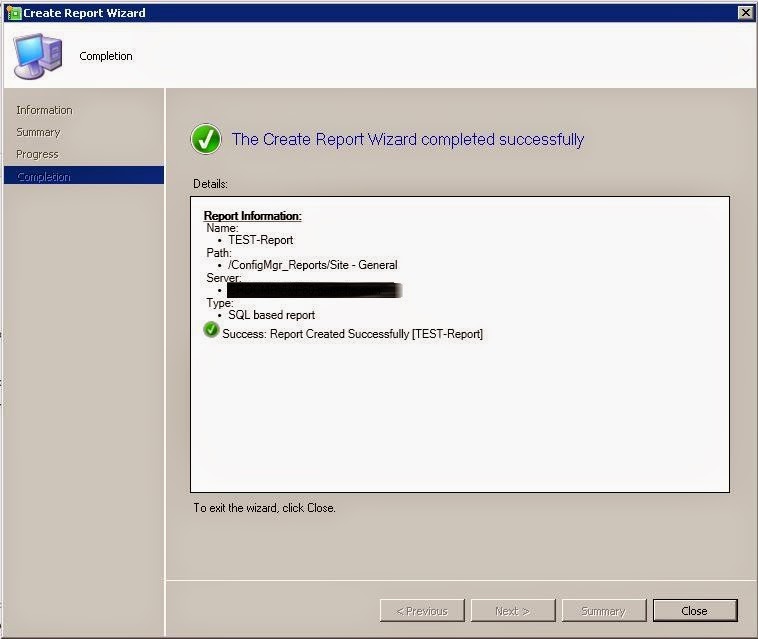 SCCM 2012 New Report creation ~ SCCM Rookie
