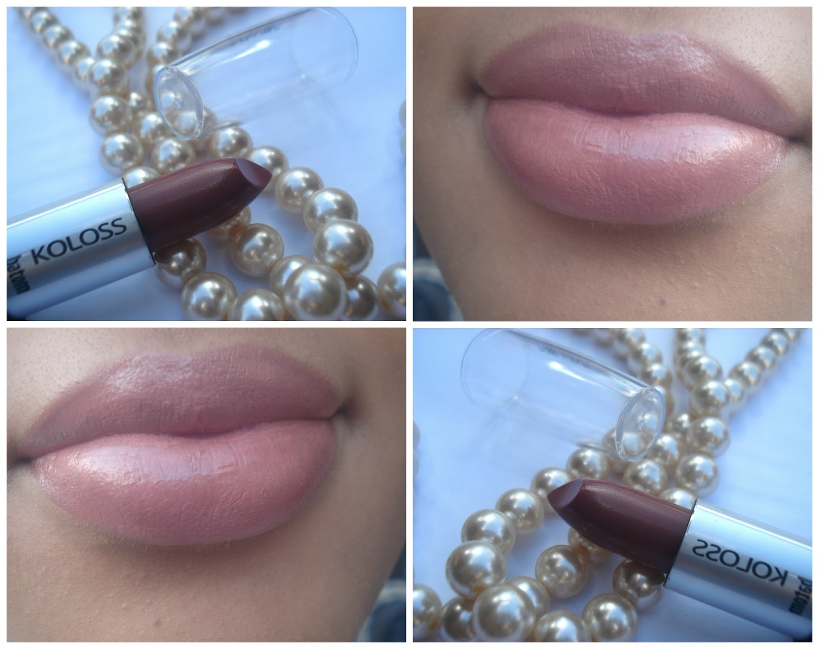 Resenha: Batom rosa queimado 151 koloss - Batom Vermelho blog