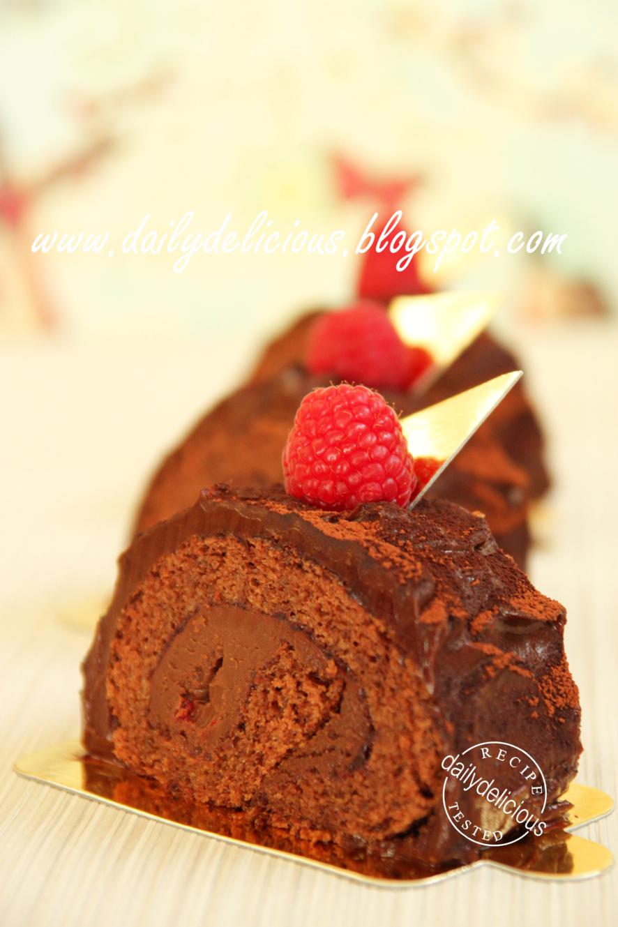 dailydelicious: Chicken farm baker's project# 37: My roll cake ...