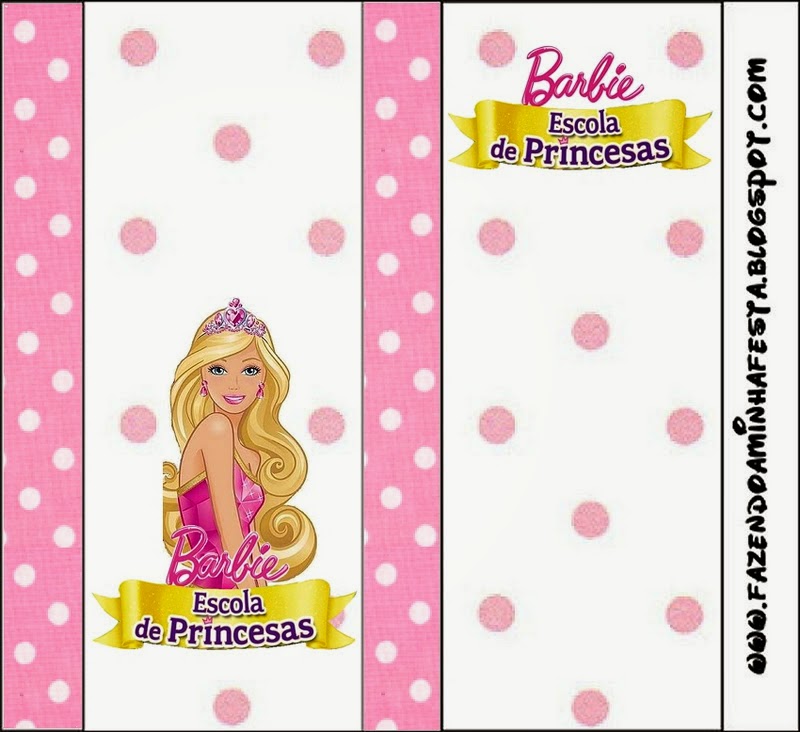 Barbie Princess School: Free Printable Candy Bar Labels. - Oh My Fiesta ...