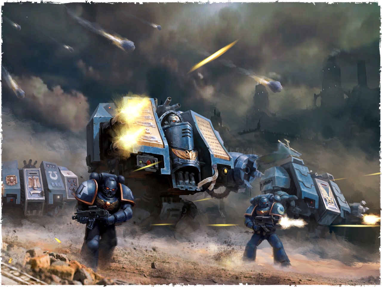 The Alpha And The Omega: Leviathan Siege Dreadnought Model/Fluff