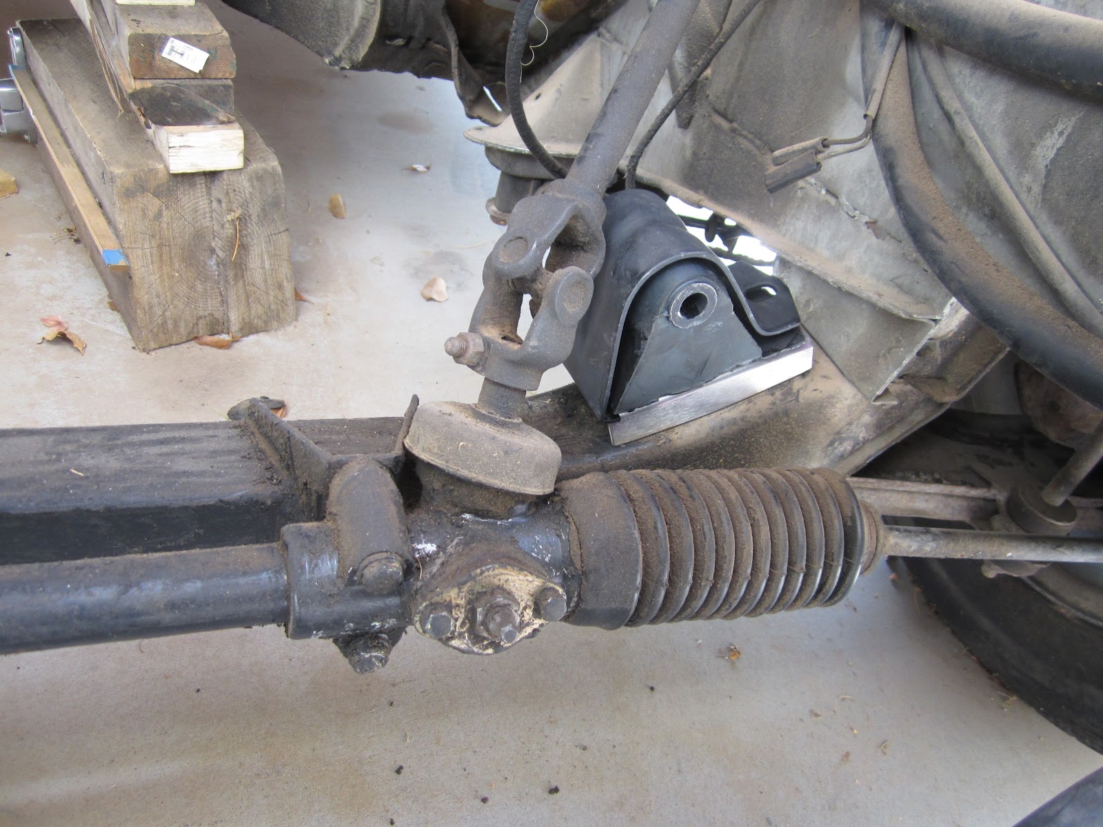 Porsche 924 Electric Conversion: Motor Adapter is in and the motor spins!