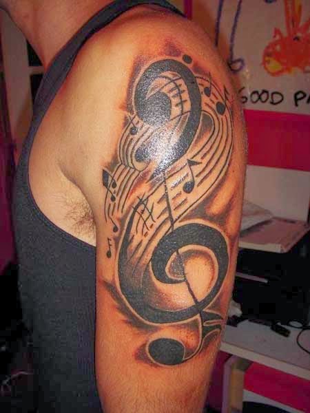 Master Tattoos Music Lover Tattoo Master Tattoos Music Lover Tattoo