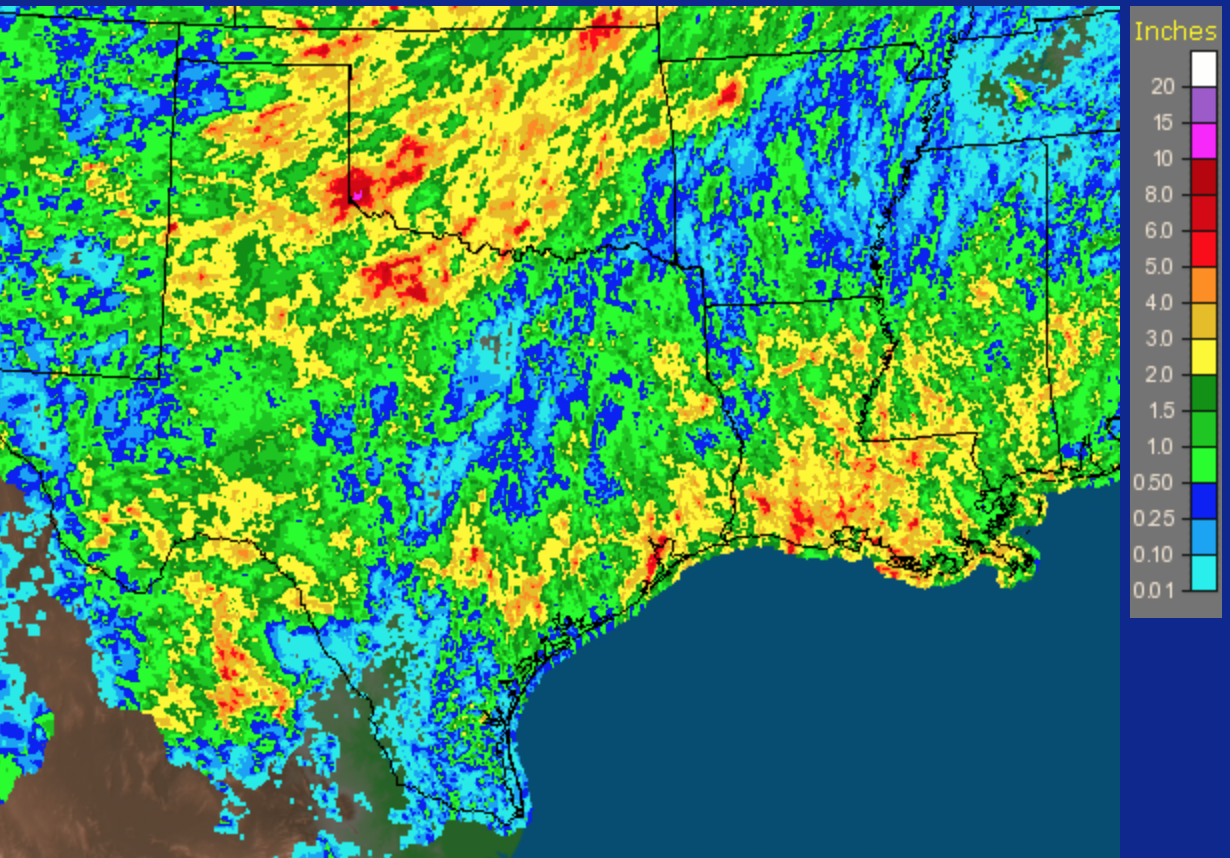 MSE Creative Consulting Blog: Seven Day Rainfall Maps