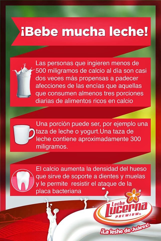 Leche Lucerna: Infografías