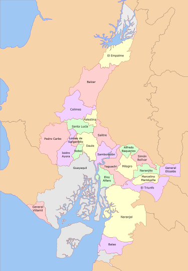 Región Costa - Ecuador : Guayas