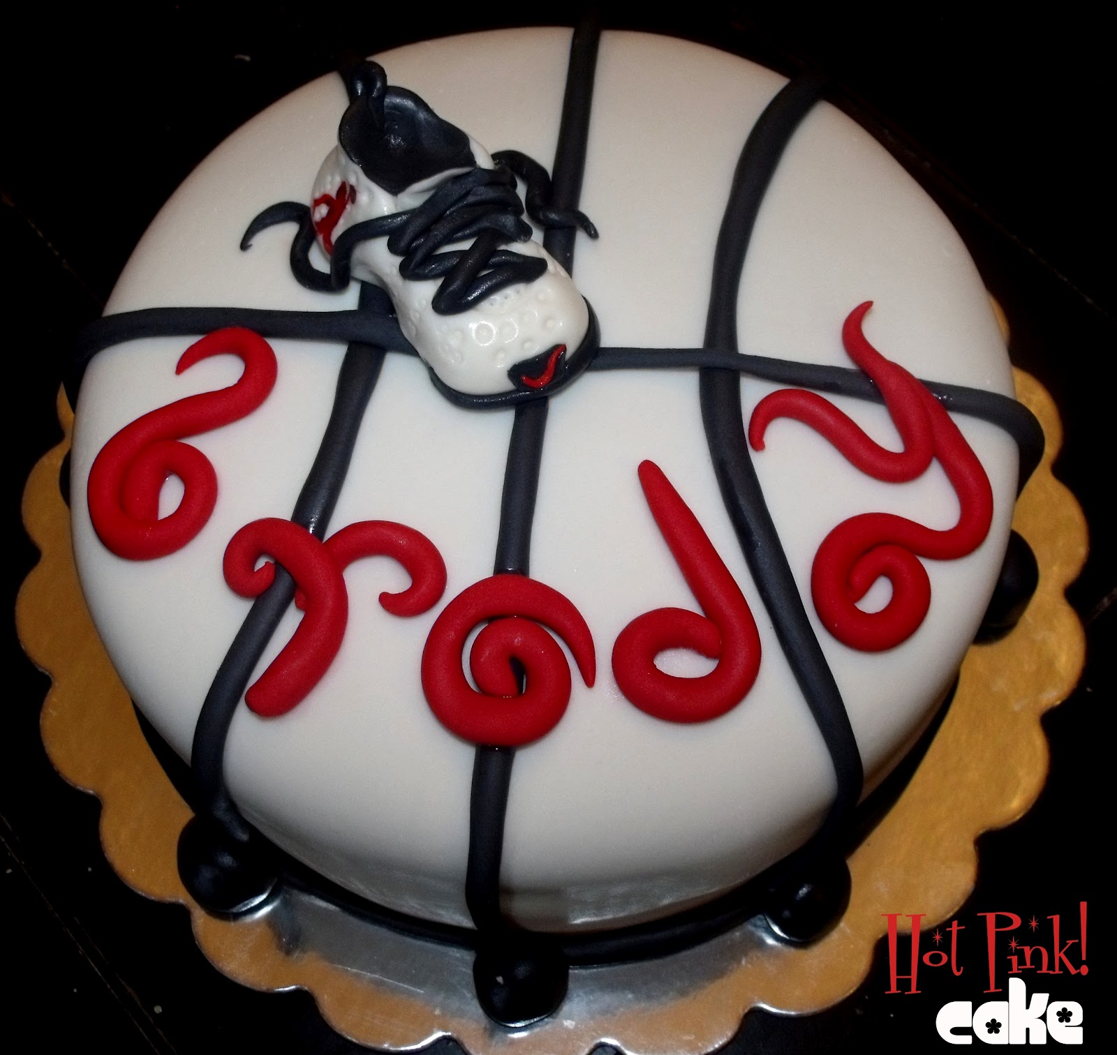 Hot Pink! Cakes: Nike Air Jordans Cake