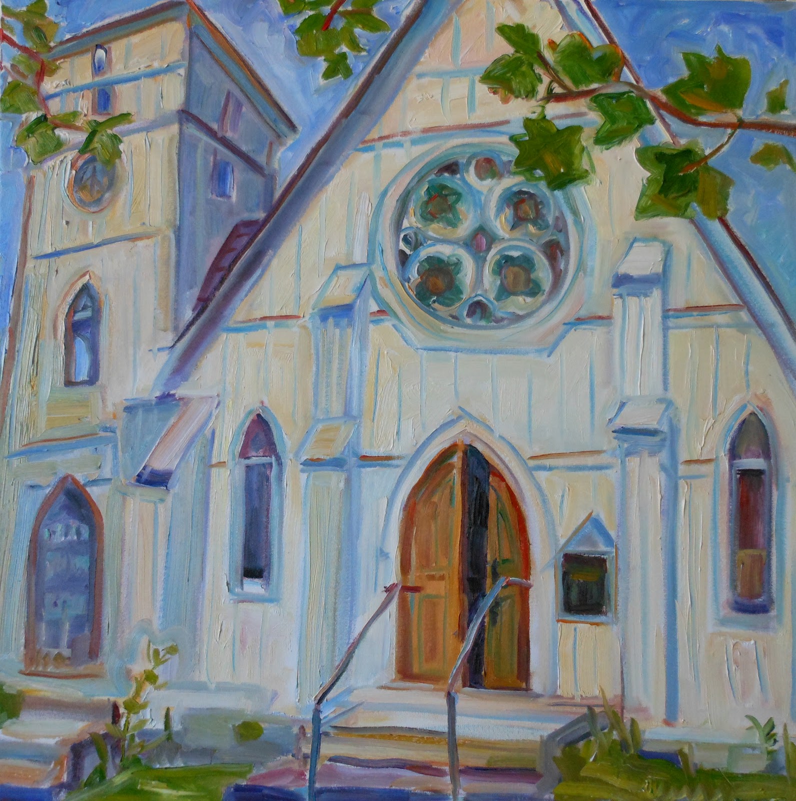 Kate Knapp Artist Blog: Arlo Guthrie's Church