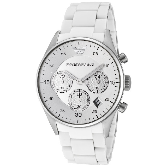 The Luxury Elite | Armani: Emporio Armani Women's AR5867 Silver Dial Watch