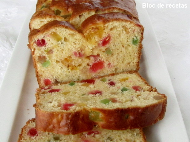 Bloc de recetas: Pan de frutas Lisette