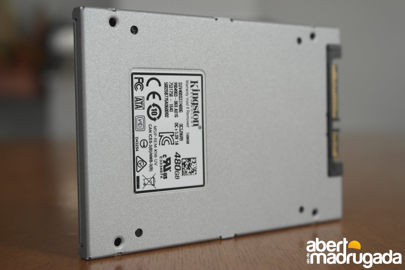 Análise ao SSD Kingston UV400 | Aberto até de Madrugada
