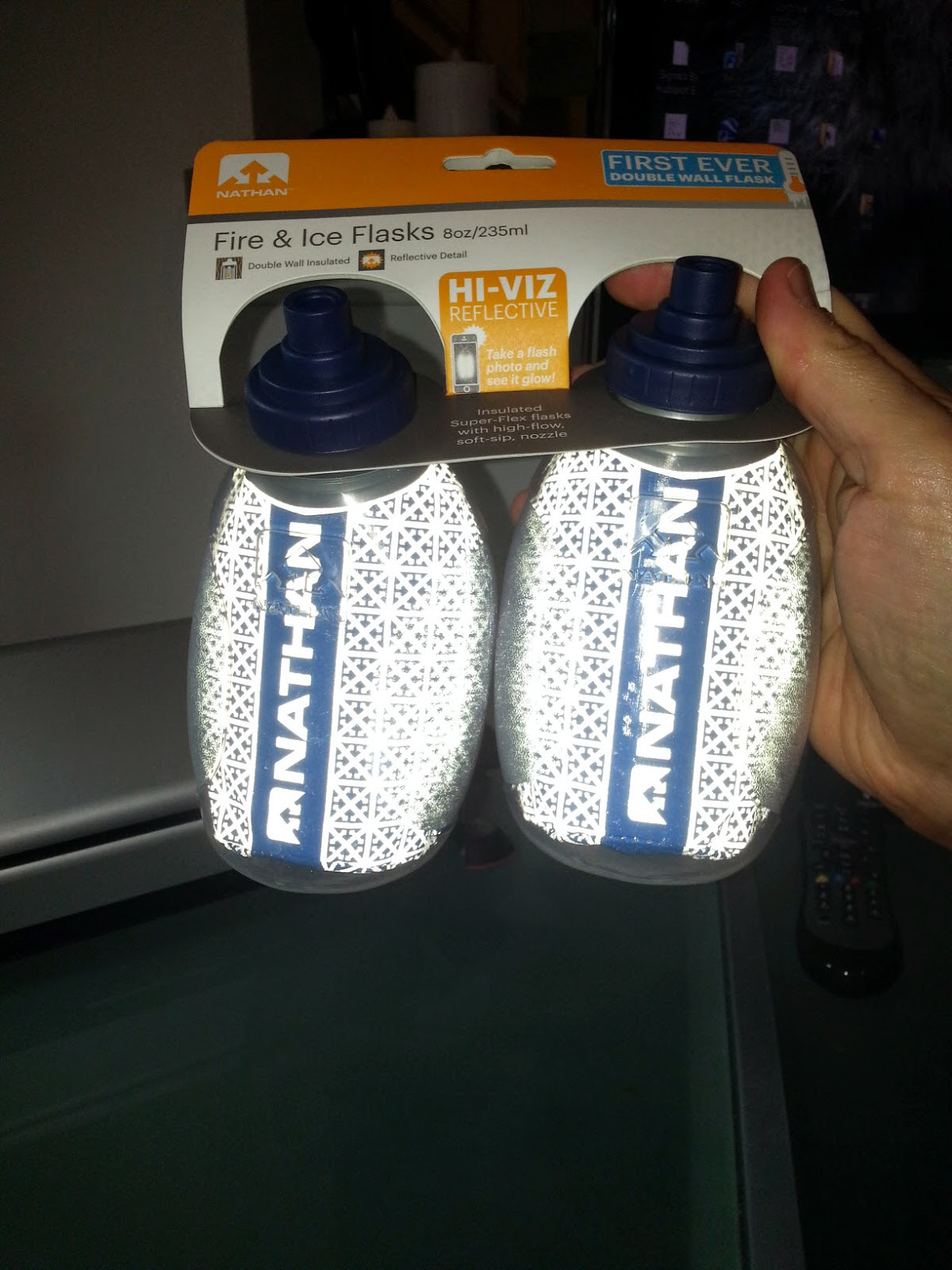 Product Reviews & Tips: Nathan Fire and Ice Flasks