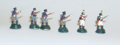Wargame Hermit: Solo Wargaming: Risk Napoleonic Figures Comparison