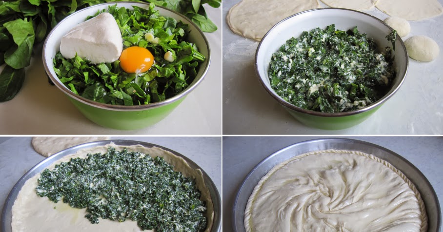 RECETA GATIMI: Byrek me spinaq