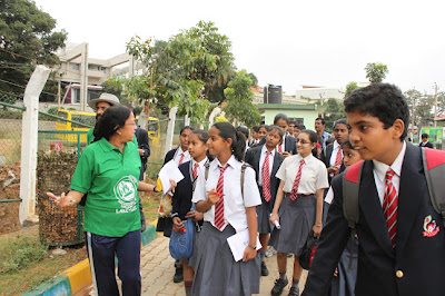 BGS NPS students' visit to the lake - Citizen Matters