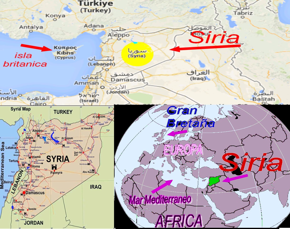 Hora Libre: MAPA SIRIA