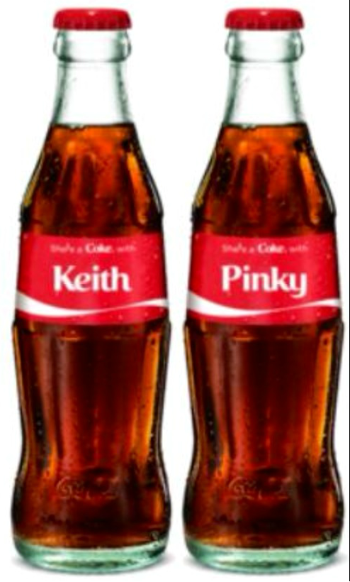 Thinking Pink: Coke Bottle TLF