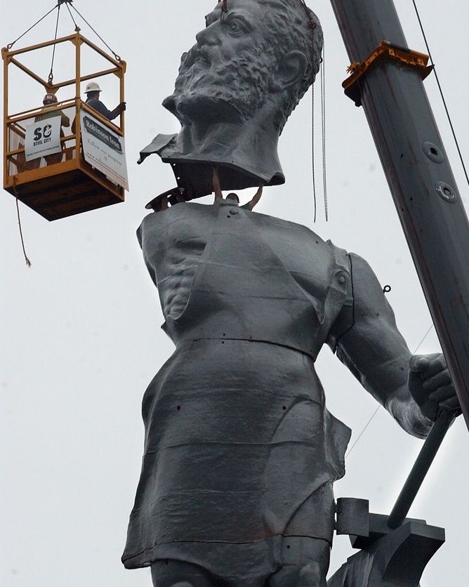 The Wandering Wahoo: Alabama Bound: Vulcan, Man of Iron, Not Irony