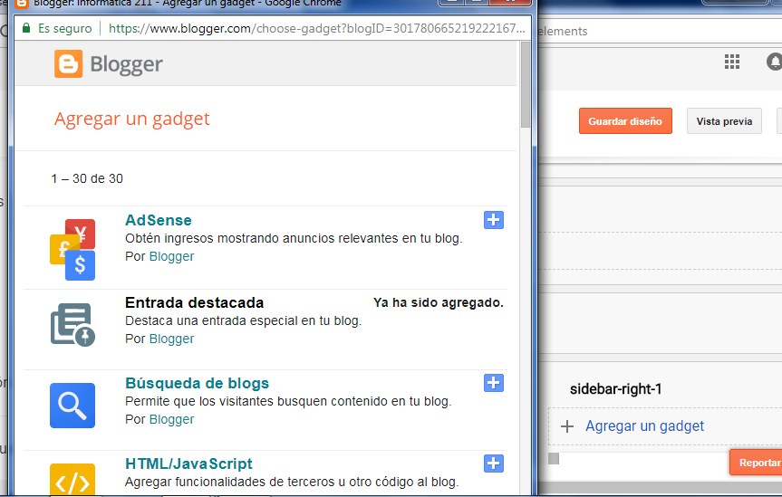 informatica 211: Creación de Blogs y páginas web utilizando ...