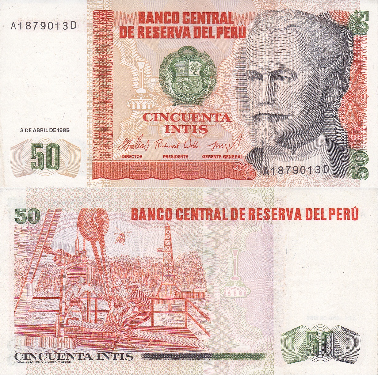MI COLECCIÓN DE MONEDAS Y BILLETES: PERU - INTIS (1985 - 1991)