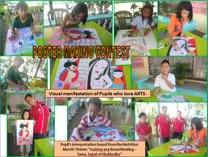 POLOMOLOK CENTRAL ELEMENTARY SCHOOL : Nutrition Month Activity