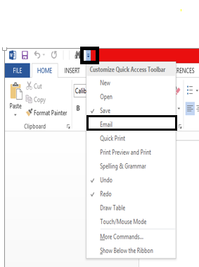 Let's go to ms word tour