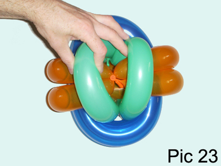 Balloon animals twisting instructions: Balloon ball. How to make a ...