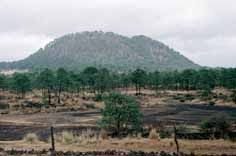 Tourisme au Mexique: volcán del xitle xitle