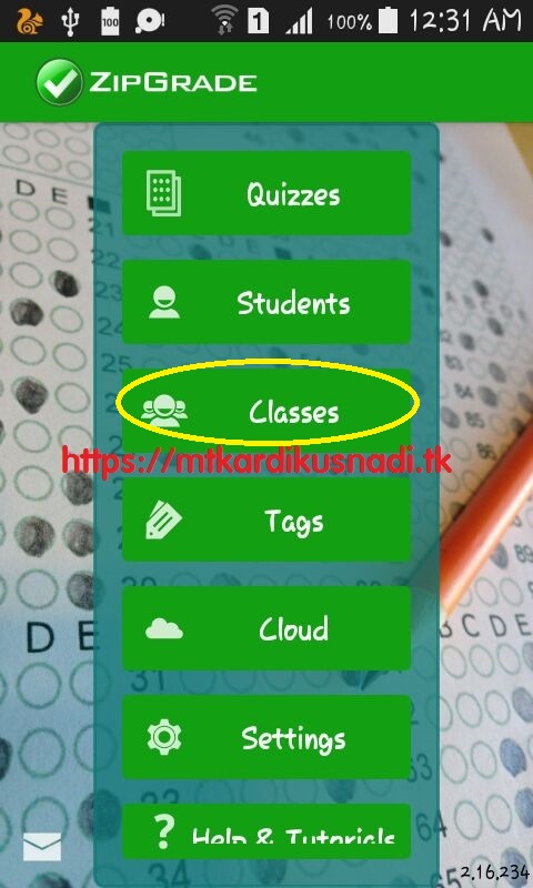 Tutorial ZipGrade 3 (Cara Membuat Kelas dan Daftar Siswa) ~ Matematika ...
