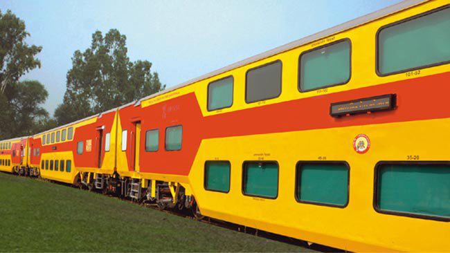 review sheview: Double-Decker Train Between Delhi-Jaipur Launched