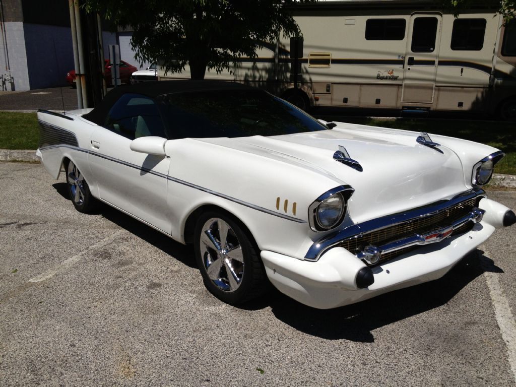 Daily Turismo: The White Knight: 2002 Chevrolet Camaro Batmobile & '57 ...