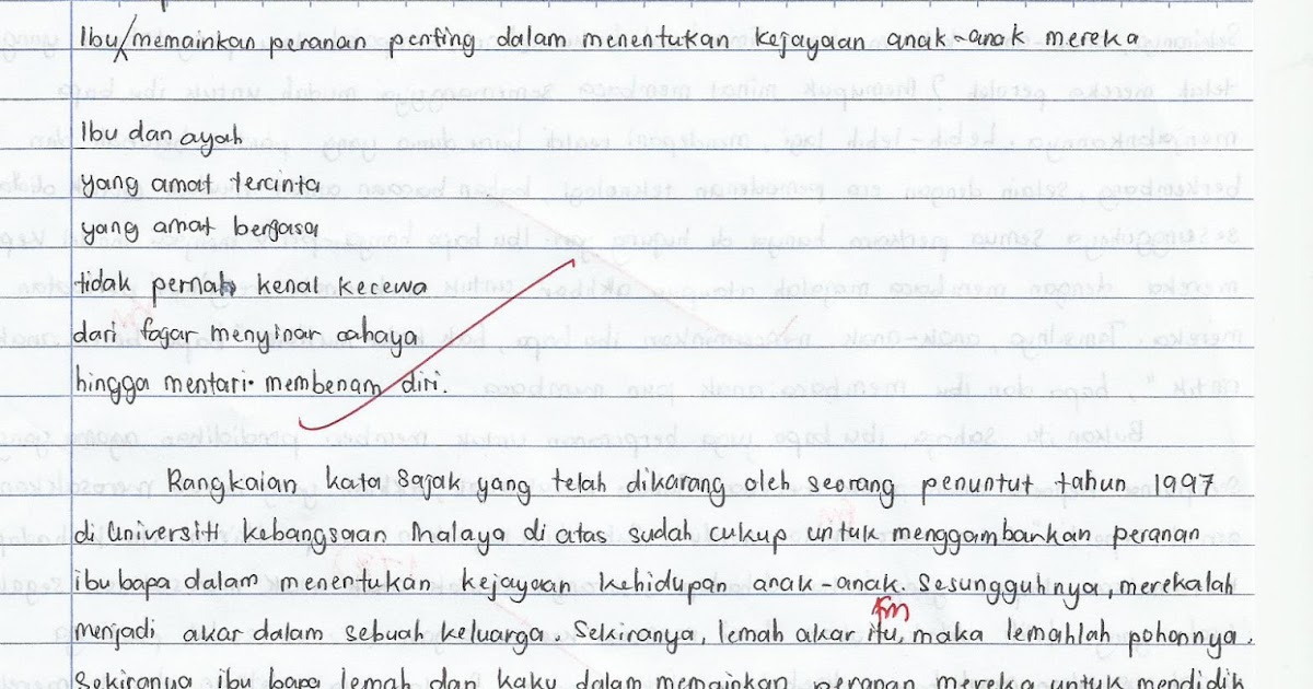 Contoh Karangan Komen