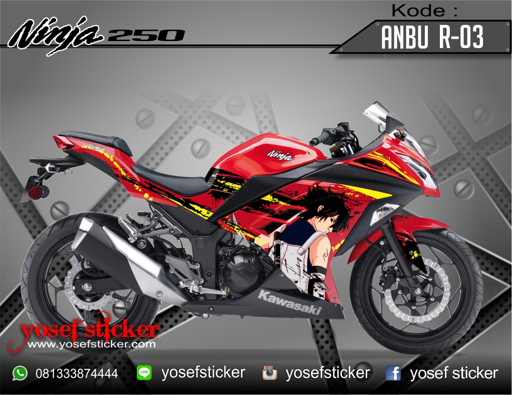 YOSEF CUTTING STICKER (SURABAYA CUTTING STICKER NINJA 250) STICKER ...