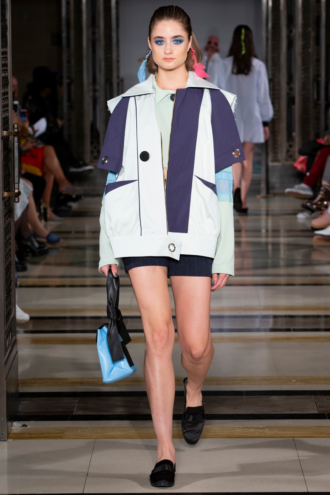 frumpy to funky: Simon Mo SS19 collection at London Fashion Week