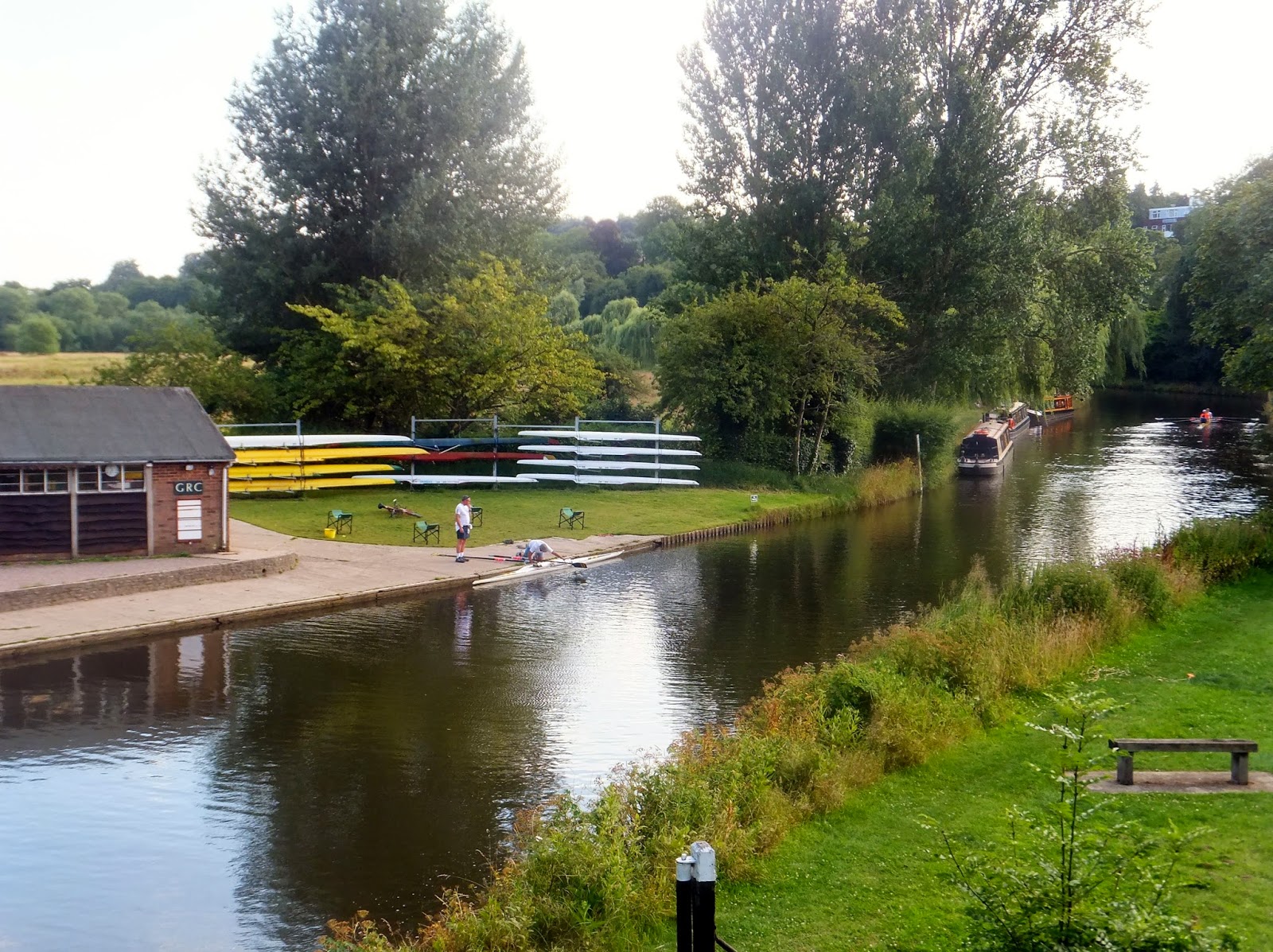 and Millie makes three: Guildford Rowing Club (River Wey) – Tuesday ...