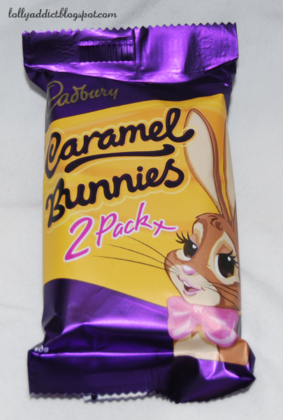 Lolly Addict - Australian Confectionery Reviews: Cadbury Caramel Bunnies