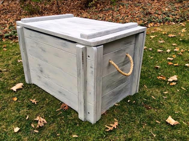 Seasonal Chapters: Toy Chest Becomes an End Table