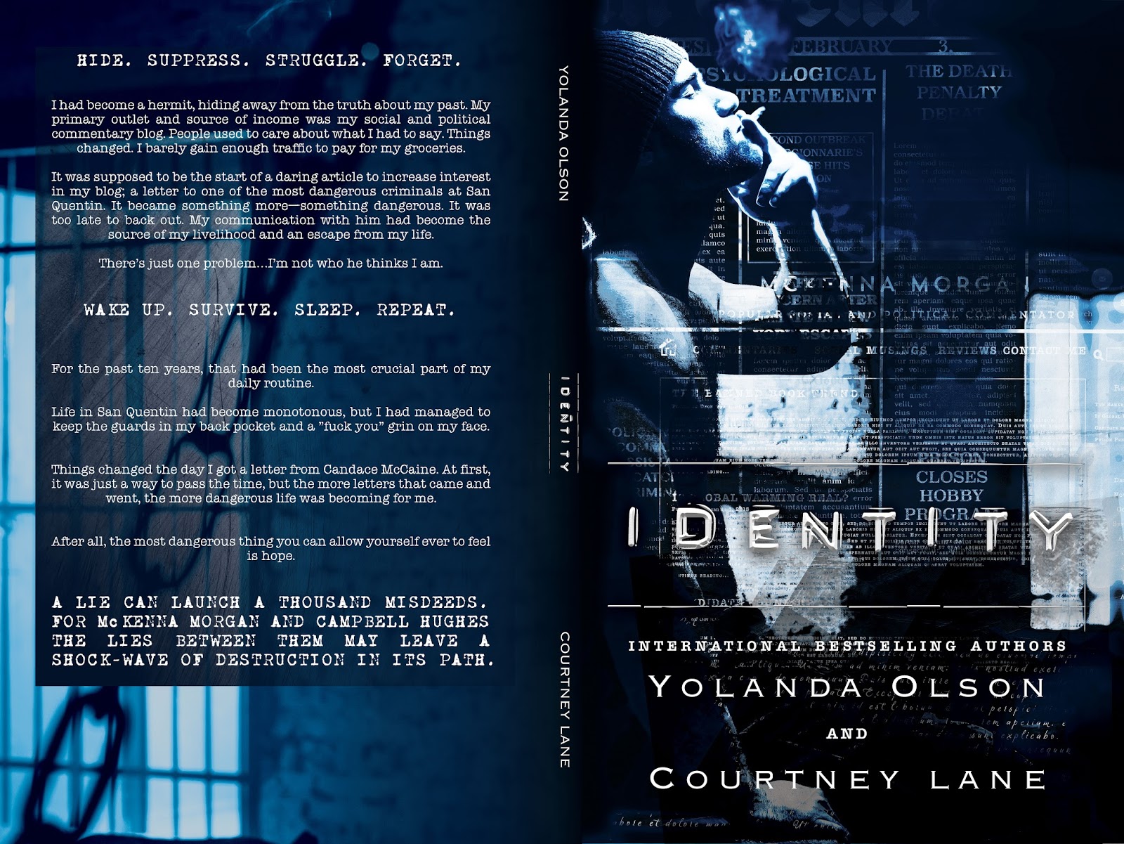 Twisted Book Reviews: Cover Reveal Identity by Courtney Lane & Yolanda ...