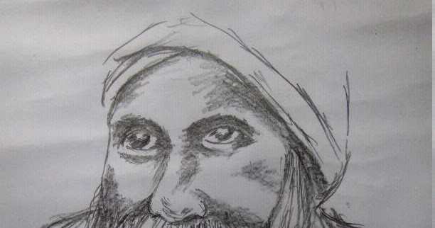 Poor man pencil draw_shijumdrawings - SHIJU M DRAWINGS