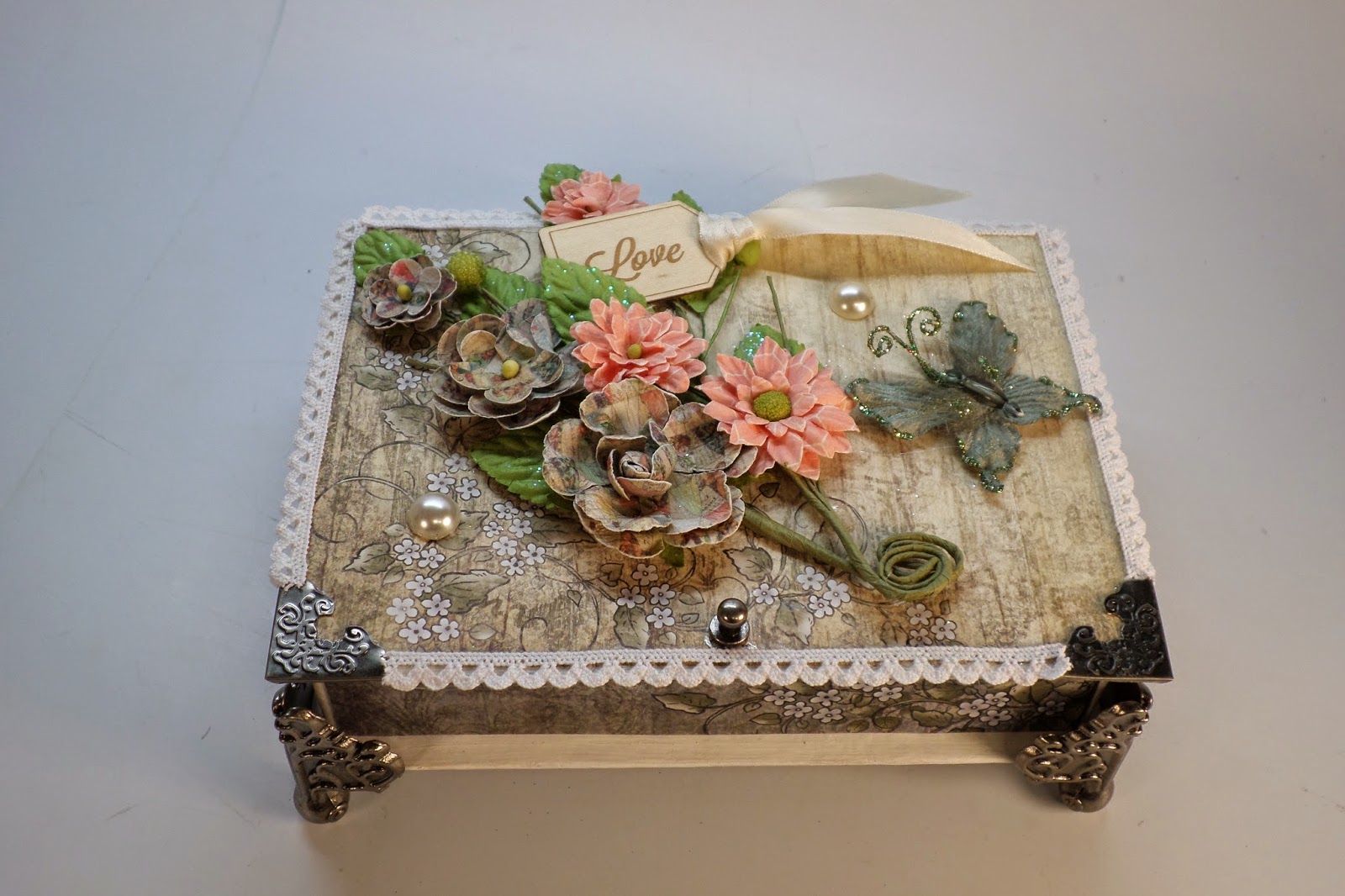 Designs by Shellie: FREE TUTORIAL - JEWELRY BOX MAKE-OVER - Designs by ...