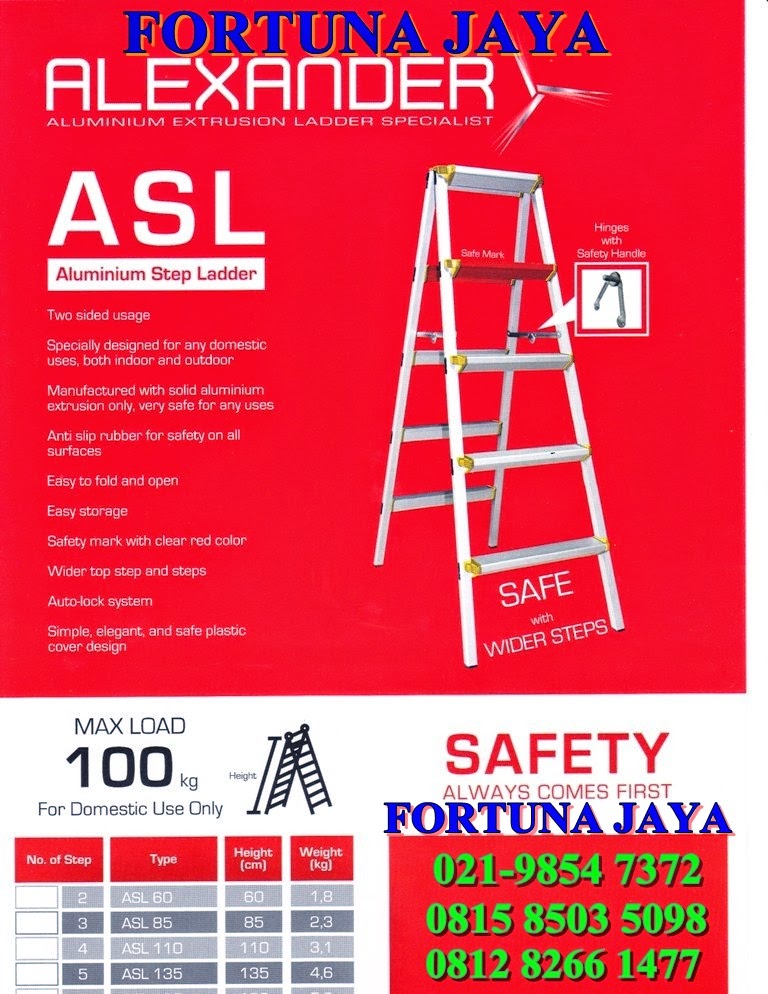 ALEXANDER EXTRUSION LADDER | TANGGA ALUMINIUM